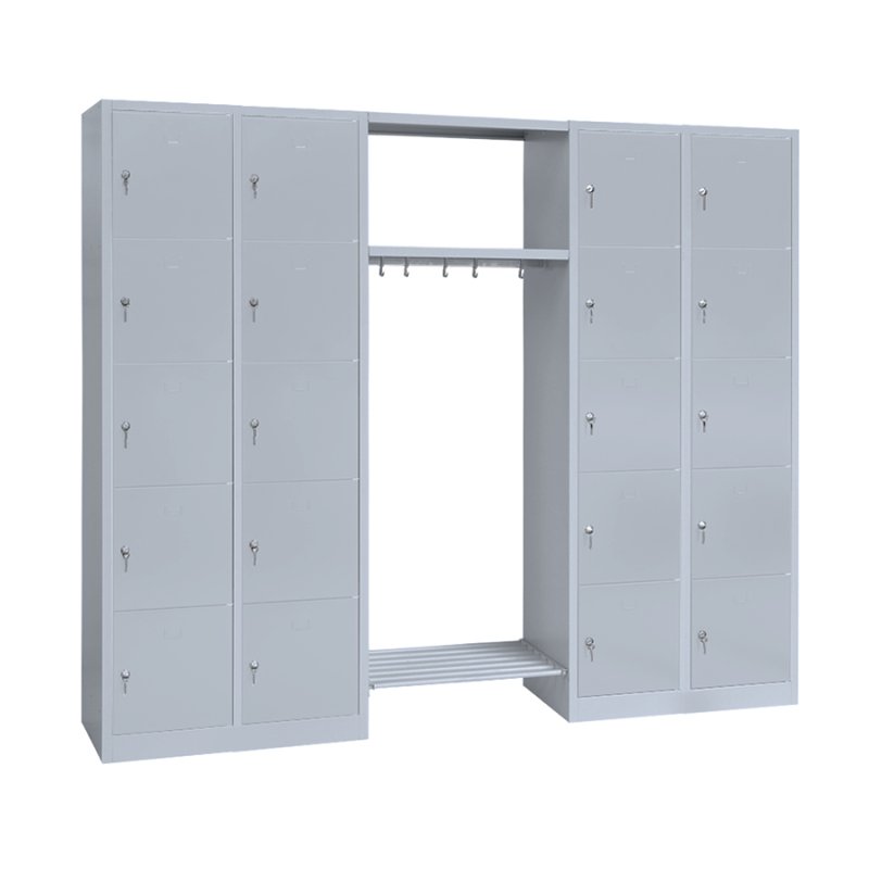 Offene Garderobe,20 Fächer,180x240x50 cm,4 Abteile, € 1.101,50